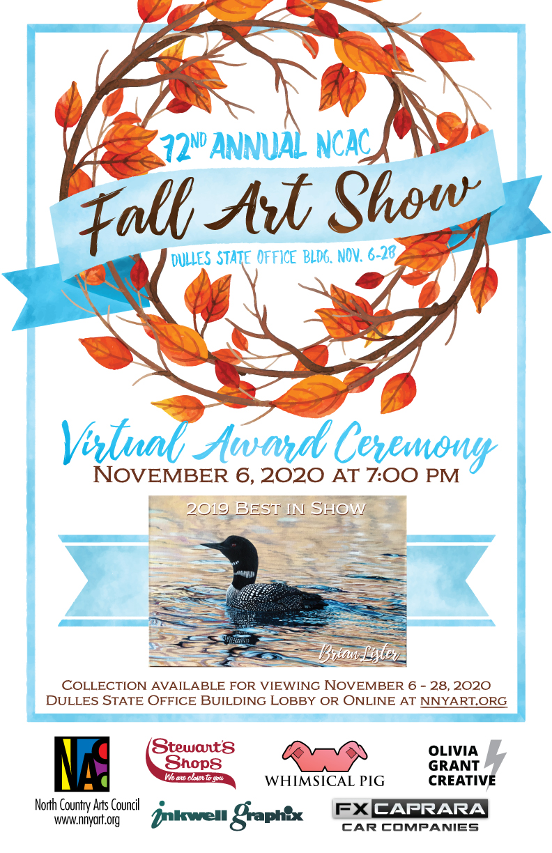 NCAC Juried Fall Art Show 2020 – North Country Arts Council